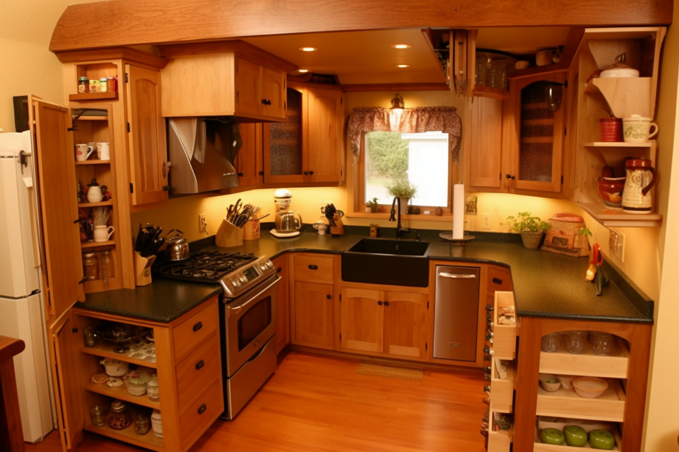 Les tiny houses et la cuisine : astuces pour aménager une kitchenette ...